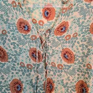 Natalie Martin | Tops | Natalie Martin Boho Peasant Top Puff Sleeve ...